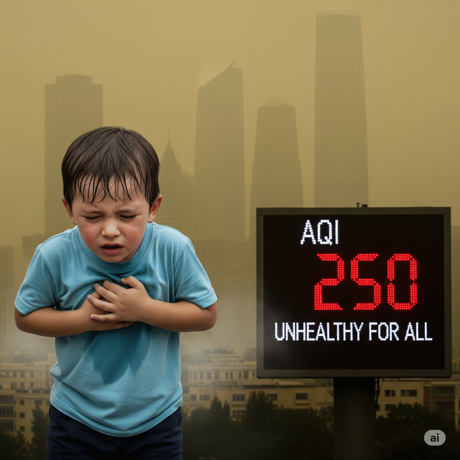 AQI and Its Impact on Children’s Health - aidailydash